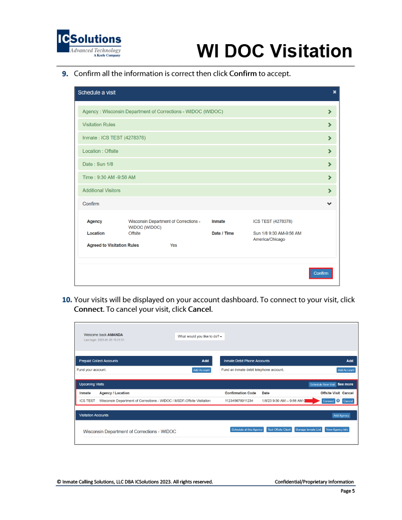 ICS Corrections, Inc. | Wisconsin Department of Corrections