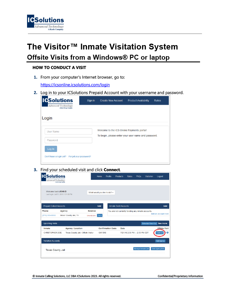 ICS Corrections, Inc. | Wisconsin Department of Corrections